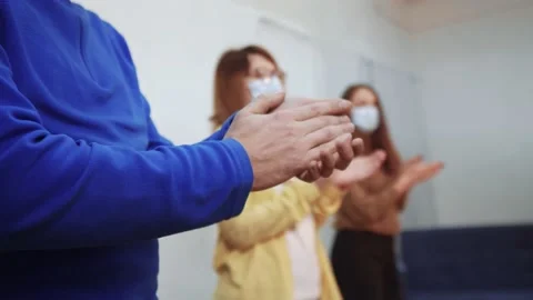 applause. crowd of people clap their han... | Stock Video | Pond5