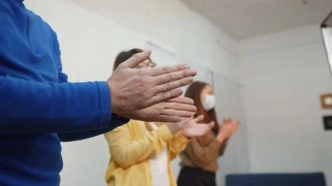 applause. crowd of people clap their han... | Stock Video | Pond5