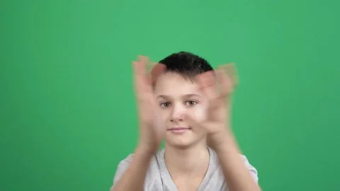 Applause. Happy kid clapping hands, appl... | Stock Video | Pond5