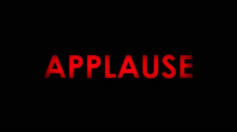 Applause Sign Stock Video Footage | Royalty Free Applause Sign Videos ...