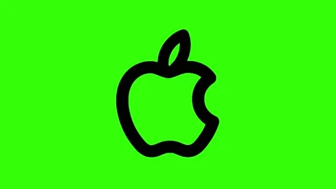 apple icon animated background, apple lo... | Stock Video | Pond5