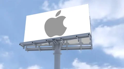 Apple Innovative Sky Logo Design: Redefi... | Stock Video | Pond5