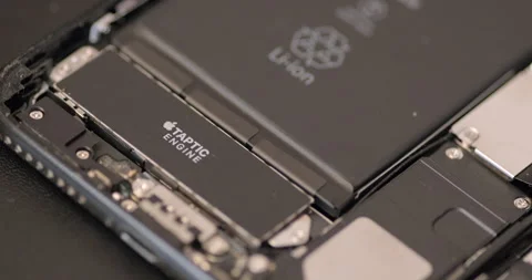 APPLE Iphone TAPTIC ENGINE with assembly... | Stock Video | Pond5