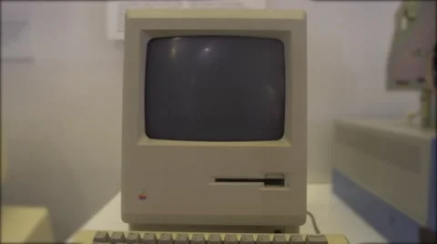 Vintage Computer Stock Footage ~ Royalty Free Stock Videos | Pond5