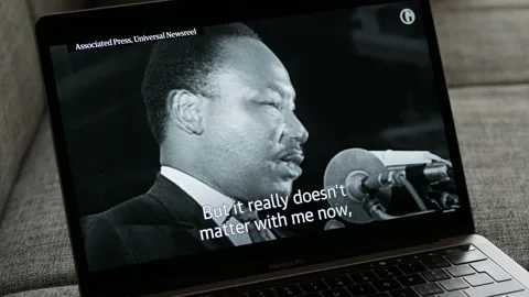 APRIL 3, 1968: Martin Luther King Final ... | Stock Video | Pond5