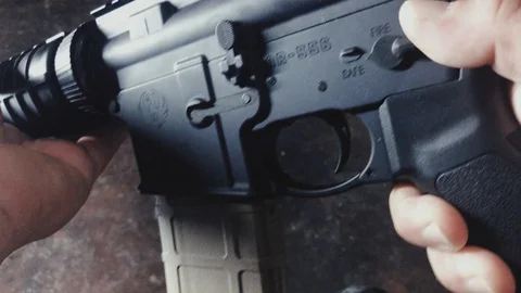 Loading Gun Stock Video Footage | Royalty Free Loading Gun Videos | Pond5