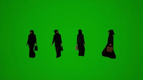 arab woman adult green screen mother in ... | Stock Video | Pond5