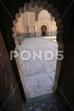Arabic arch gateway in Morocco ~ Premium Photo #94011099