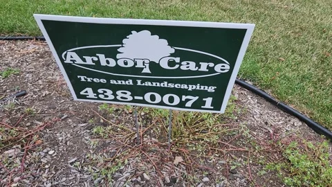 Arbor Care Signage | Stock Video | Pond5