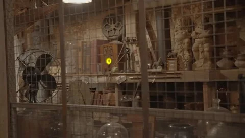 archeological artifact room | Stock Video | Pond5