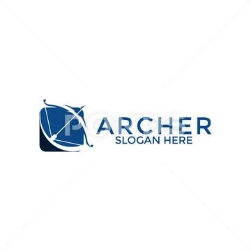 Archer logo vector, creative archer logo design template: Graphic ...