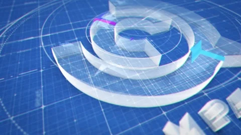 Architect Blueprint Logo Reveal ~ After Effects #263300120
