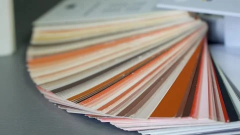 Architectural color palette Guide for pa... | Stock Video | Pond5