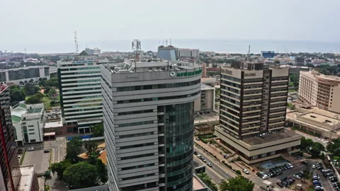 Architectural landmarks of Accra Ghana | Stock Video | Pond5