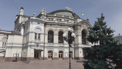 The architecture of Kyiv. Ukraine: Natio... | Stock Video | Pond5