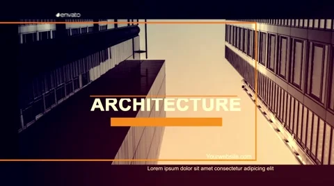 Architecture Slide ~ After Effects Template #68908599