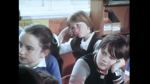 Archive Footage: Children in Classroom /... | Stock Video | Pond5