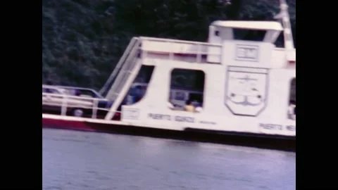 Argentina 1970s, Cargo ship movement wit... | Stock Video | Pond5
