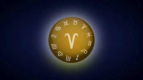 Aries Sign Stock Video Footage | Royalty Free Aries Sign Videos | Pond5