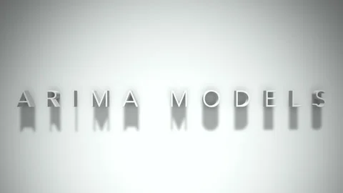 arima models 3D title animation white te... | Stock Video | Pond5