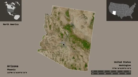 Arizona location. United States mainland... | Stock Video | Pond5