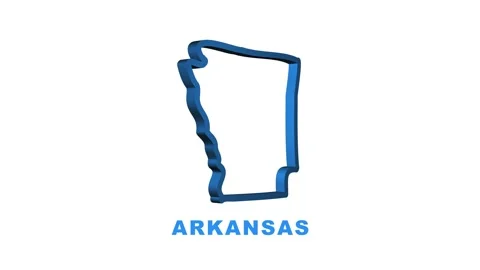 Arkansas Outline Stock Videos – Royalty-Free HD & 4K Videos