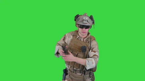 Green Screen Gun Man Stock Footage ~ Royalty Free Stock Videos | Pond5