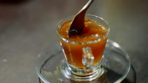 Aroma Instant Coffee. Arabica Coffee Pow... | Stock Video | Pond5