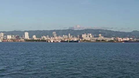 Arriving in Cebu City in the early morni... | Stock Video | Pond5