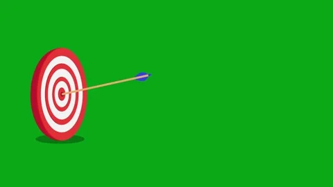 Target Green Screen Stock Video Footage | Royalty Free Target Green ...