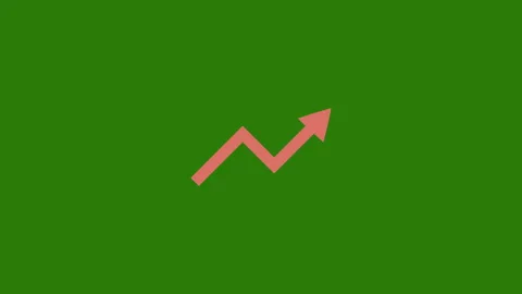 arrow up icon animation.motion animation... | Stock Video | Pond5
