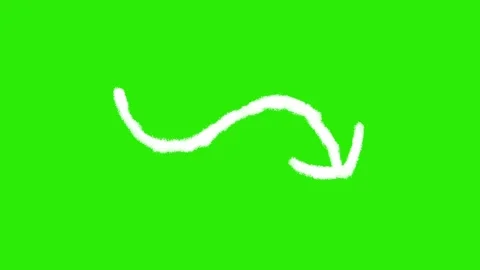 Arrow pack green screen. Hand Drawn Dood... | Stock Video | Pond5