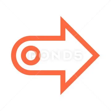Arrow Sign Navigation Icon Pointer Symbol ~ Clip Art #80433879