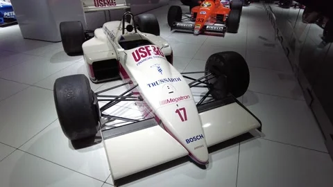 Arrows A10 Formula One F1 Car 1988 1987 ... | Stock Video | Pond5