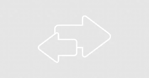 arrows animated outline icon. | Stock Video | Pond5