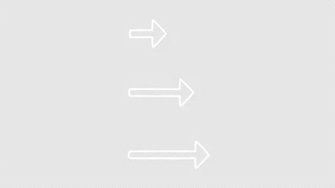 Arrows isolated on transparent backgroun... | Stock Video | Pond5