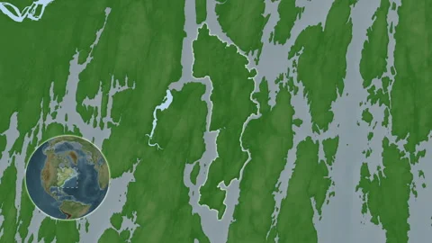 Arrowsic Island in the North Atlantic Oc... | Stock Video | Pond5