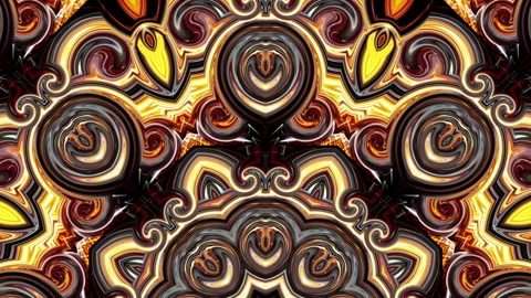 Art burn fire pattern visuals 3d animati... | Stock Video | Pond5