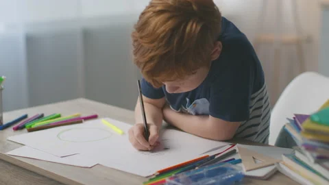 Boy Picture Drawing Stock Videos – Royalty-Free HD & 4K Videos | Page 5