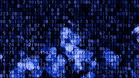 The art of evolving digits bringing math... | Stock Video | Pond5