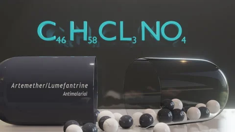 Artemether Lumefantrine Capsule | Stock Video | Pond5