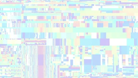 Artifacts codecs loop background | Stock Video | Pond5