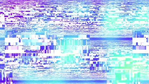 Artifacts codecs loop background | Stock Video | Pond5