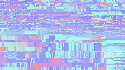 Artifacts codecs loop background | Stock Video | Pond5