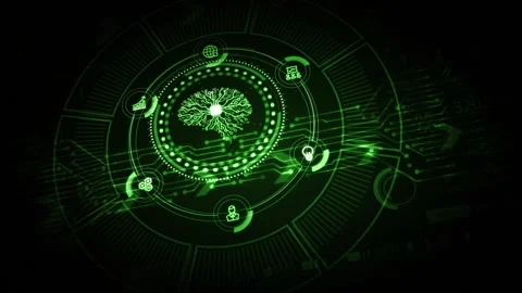 Artificial intelligence (AI), machine le... | Stock Video | Pond5