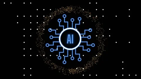Artificial Intelligence Animation Backgr... | Stock Video | Pond5
