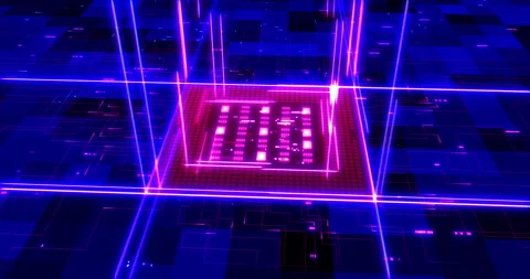 Artificial Intelligence CPU Processor An... | Stock Video | Pond5