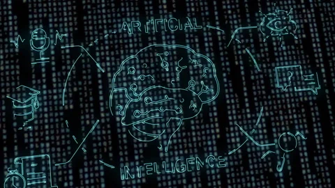 Artificial Intelligence. Examples of AI ... | Stock Video | Pond5