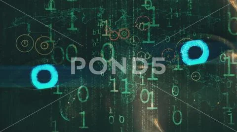 Artificial Intelligence High Tech Digital Hacker War Illustration ...