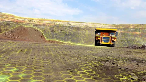 Artificial intelligence road scanning. V... | Stock Video | Pond5